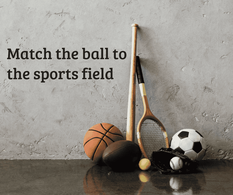 Match the ball to the sports field – Thumper Massager Inc.