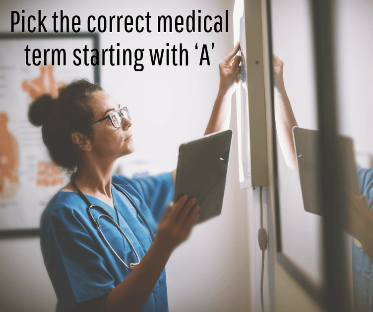 Pick the correct medical term starting with ‘A’ – Thumper Massager Inc.