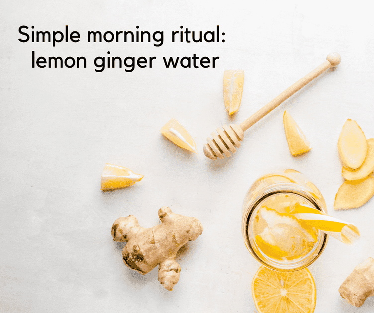 Simple morning ritual: lemon ginger water – Thumper Massager Inc.