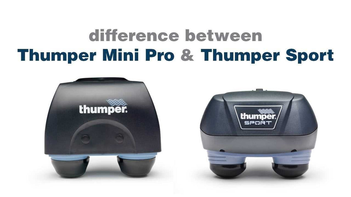 The Difference Between the Thumper Mini Pro & the Thumper Sport ...